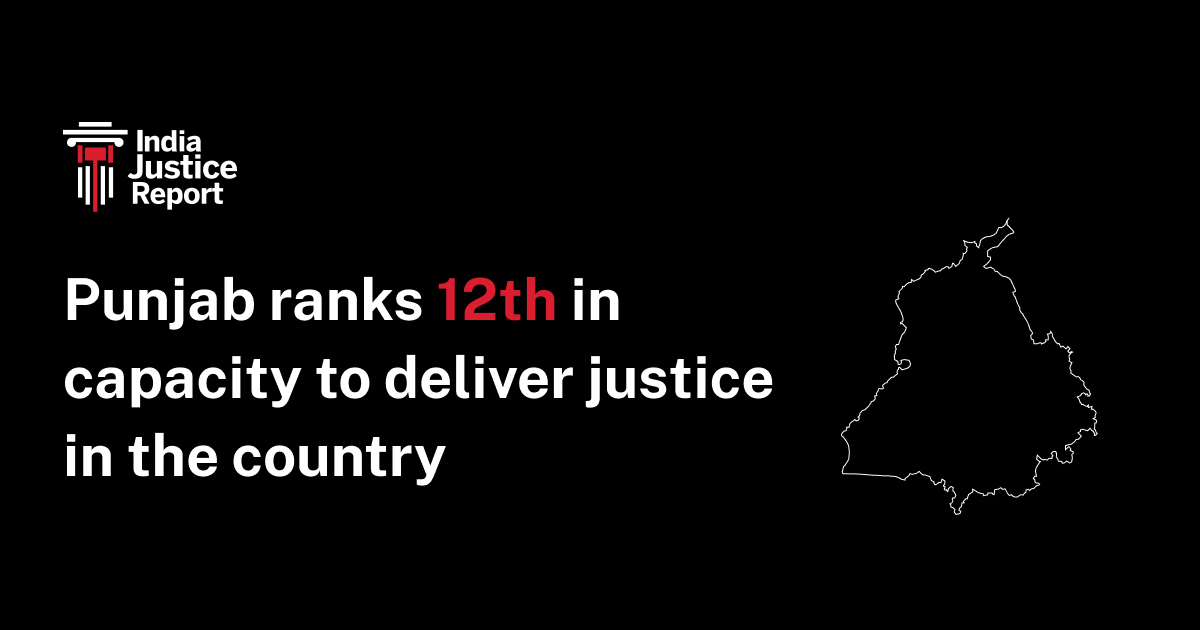Punjab State Analysis | India Justice Report